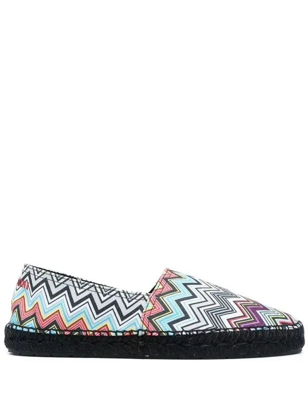 Missoni Zig Zag Woven Espadrilles