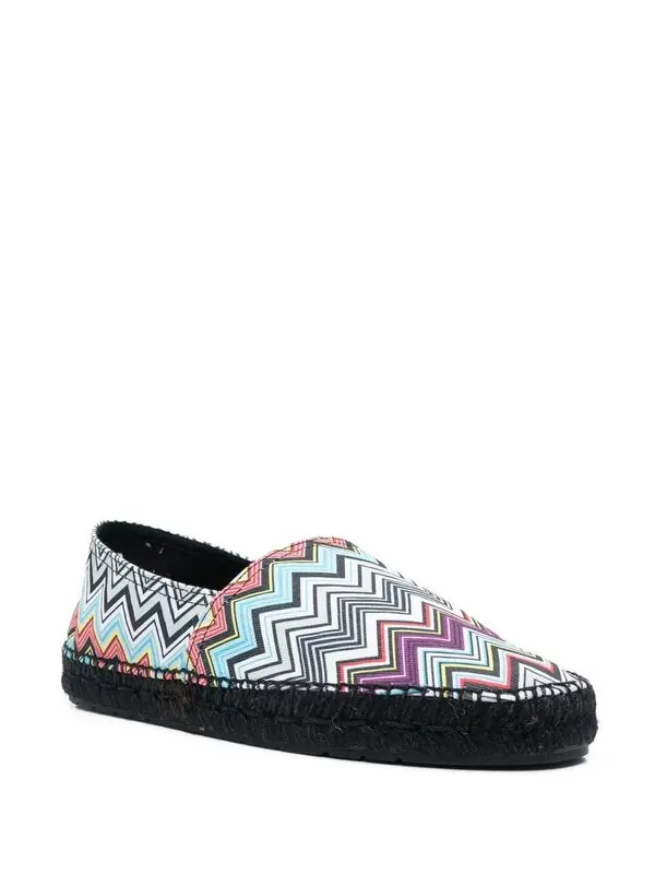 Missoni Zig Zag Woven Espadrilles