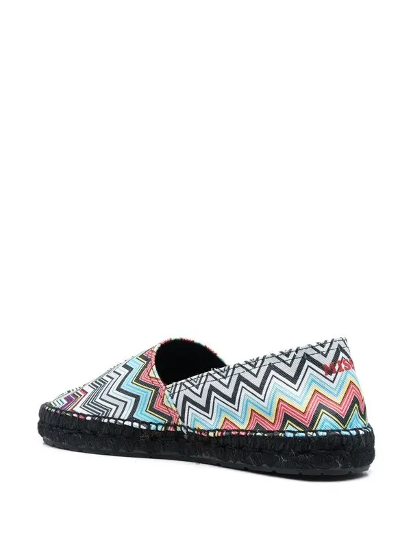 Missoni Zig Zag Woven Espadrilles