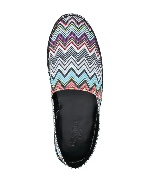 Missoni Zig Zag Woven Espadrilles