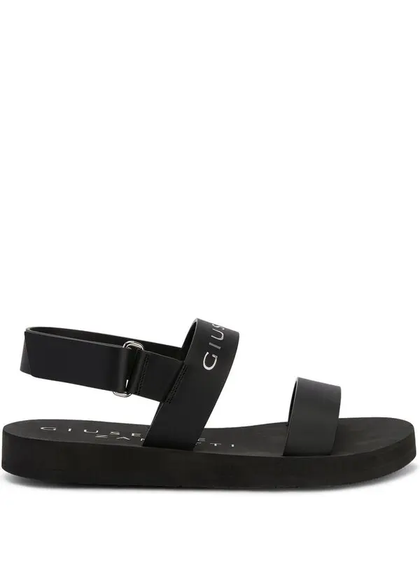 GIUSEPPE ZANOTTI Saiph Logo-strap Sandals