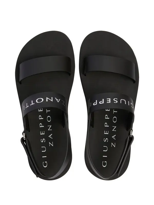 GIUSEPPE ZANOTTI Saiph Logo-strap Sandals