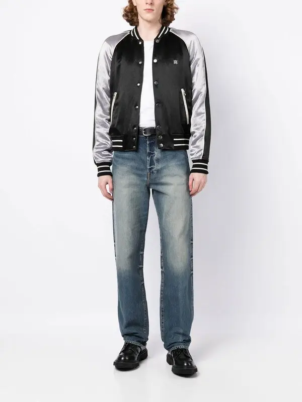 Kenzo Stonewashed Straight-leg Jeans
