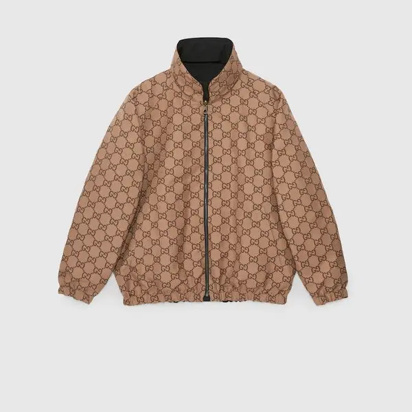 Gucci Reversible Gg Canvas Jacket