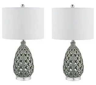 VALERIE PARR HILL Quin Table Lamp Valerie, Set Of 2 - One-color