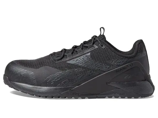 REEBOK Nano X1 Adventure Work Eh Comp Toe Athletic Sneakers - Black