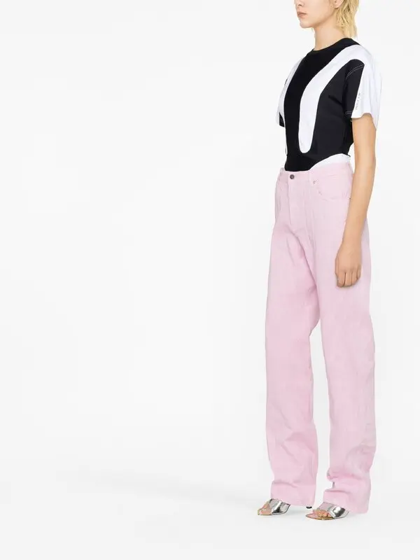 MUGLER Spiral-seam Trousers