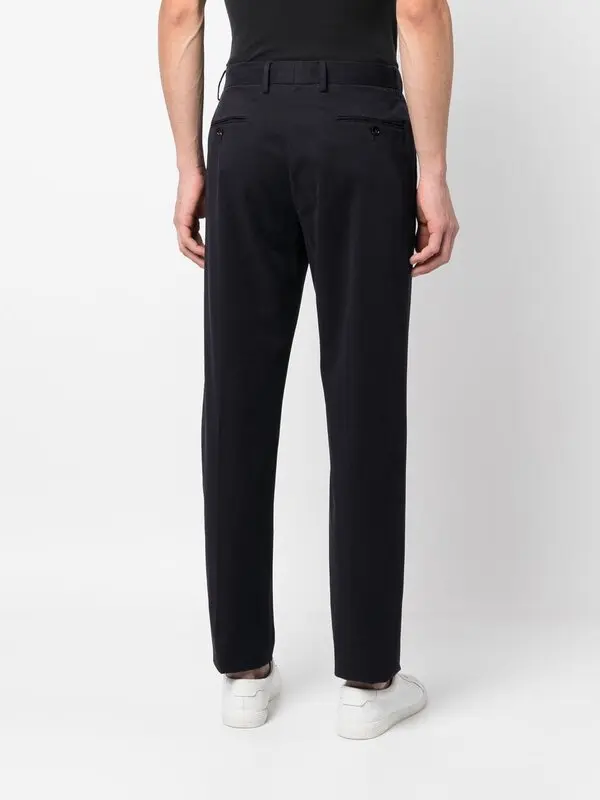 Zegna Slim-cut Tailored Trousers - Blue