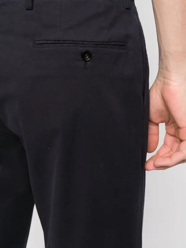 Zegna Slim-cut Tailored Trousers - Blue