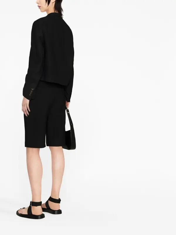 Brunello Cucinelli Boxy Woven Blazer Jacket