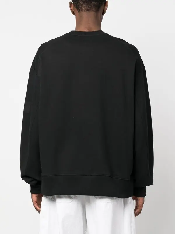 Y3 Logo Print Crewneck Sweatshirt