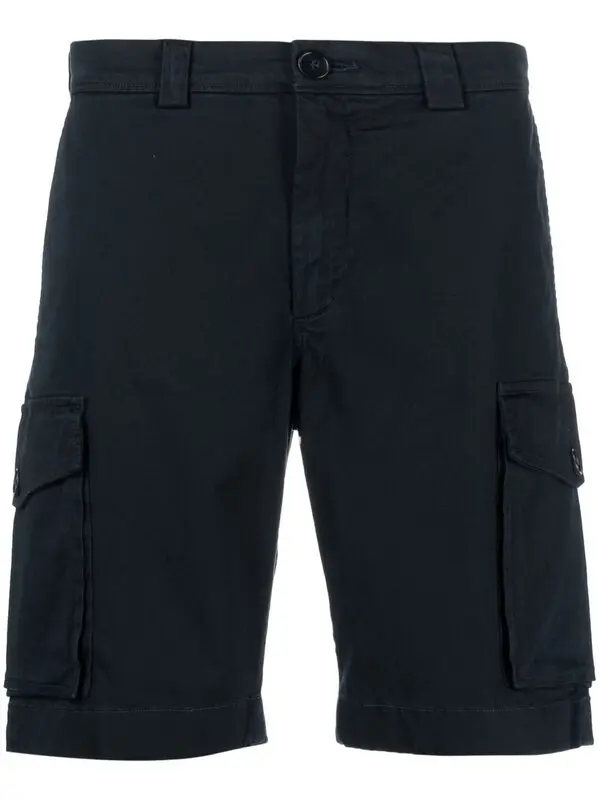 Woolrich Side Cargo-pocket Shorts - Blue