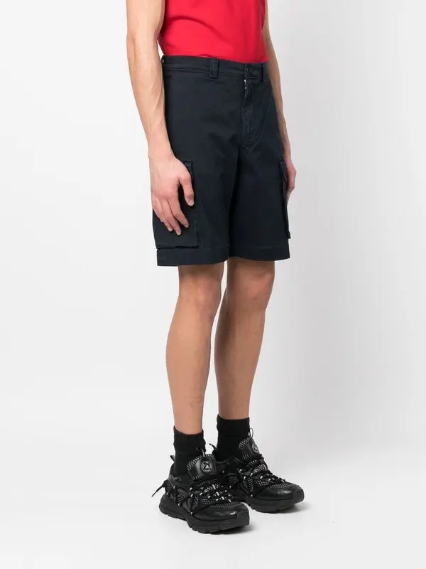 Woolrich Side Cargo-pocket Shorts - Blue