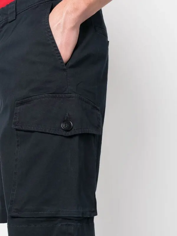 Woolrich Side Cargo-pocket Shorts - Blue