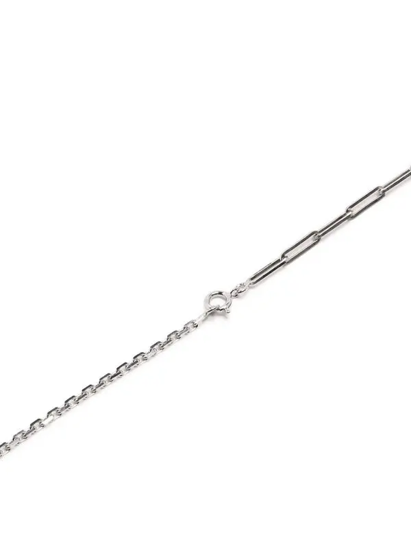Yvonne Léon 18kt White Gold Emerald Necklace