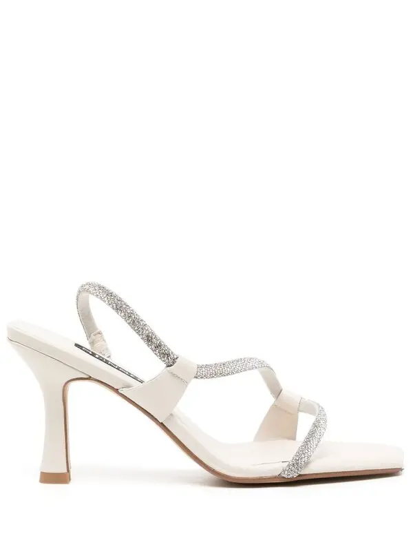 Senso Umee 90mm Open-toe Sandals - Silver