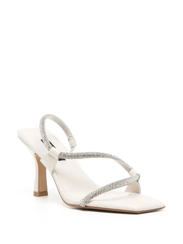 Senso Umee 90mm Open-toe Sandals - Silver
