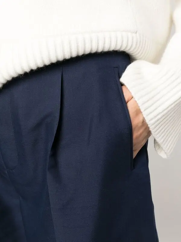 Ralph Lauren Pleated Silk Shorts