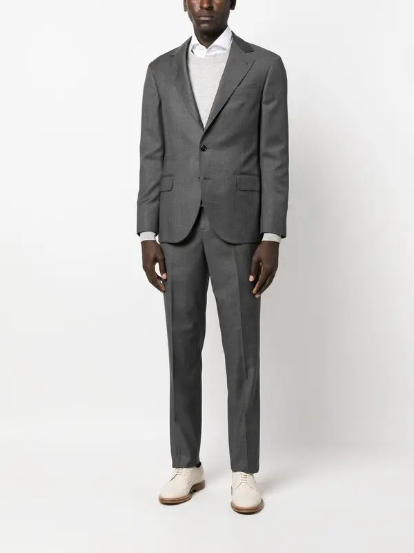 Brunello Cucinelli Single-breasted Wool Blazer