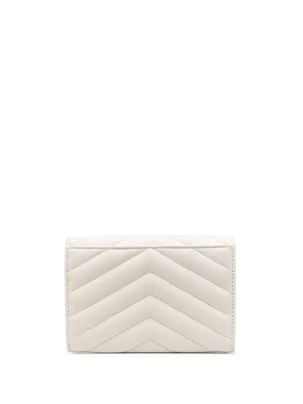 Saint Laurent Monogram Quilted Wallet