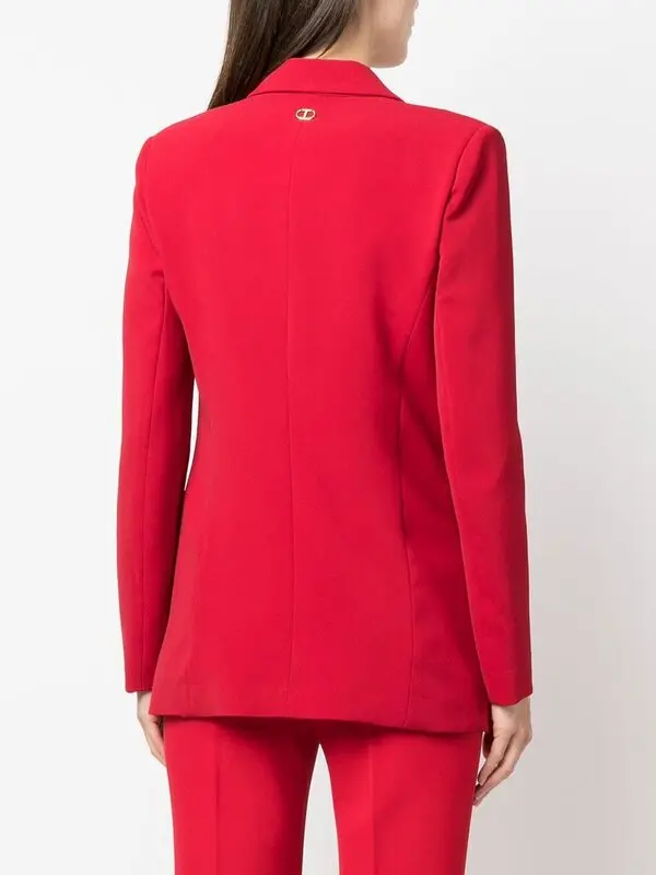 TWINSET Fitted Single-breasted Blazer