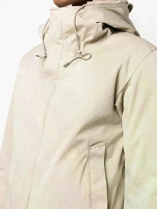 TEN C Core Quilted Duck-down Parka - Neutrals