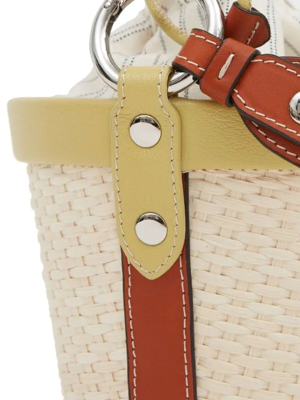 MAISON MARGIELA Fire Woven Bucket Bag