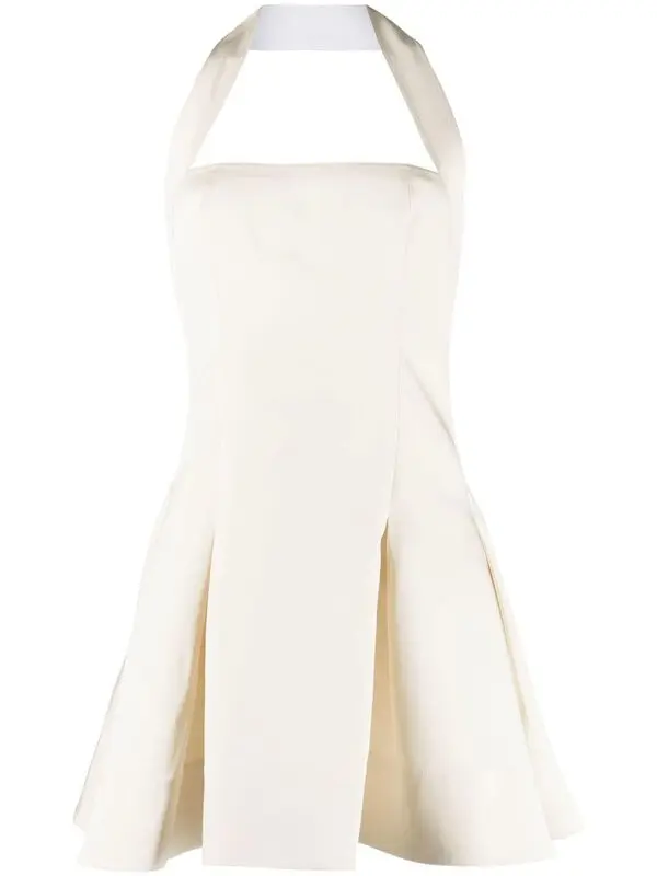 Khaite The Hila Flared Minidress