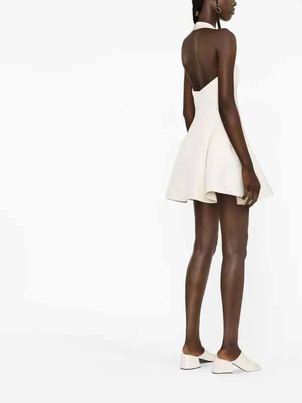 Khaite The Hila Flared Minidress