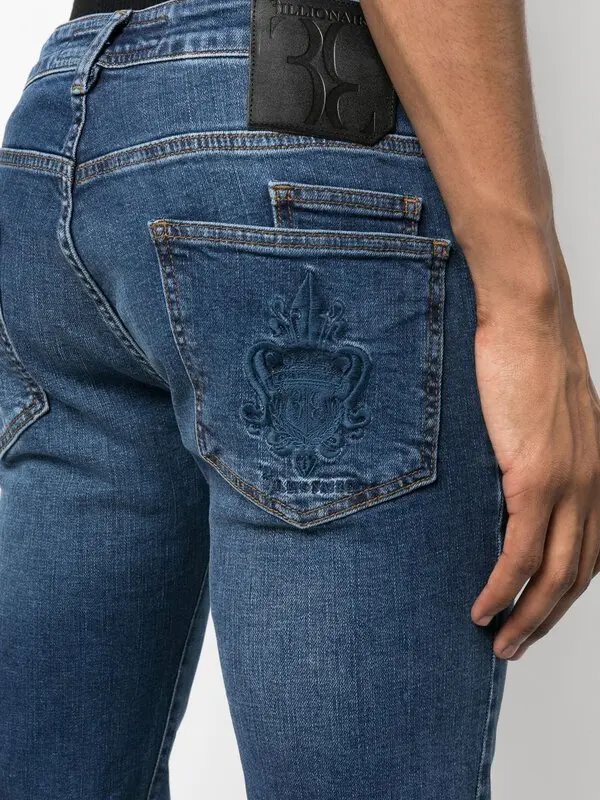 BILLIONAIRE Straight-leg Jeans - Blue