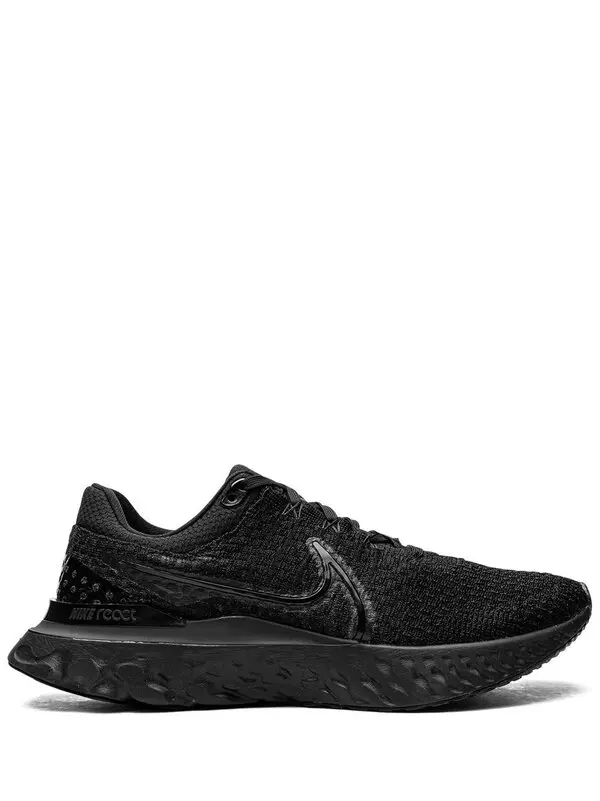Nike React Infinity Run Flyknit 3 Sneakers - Black