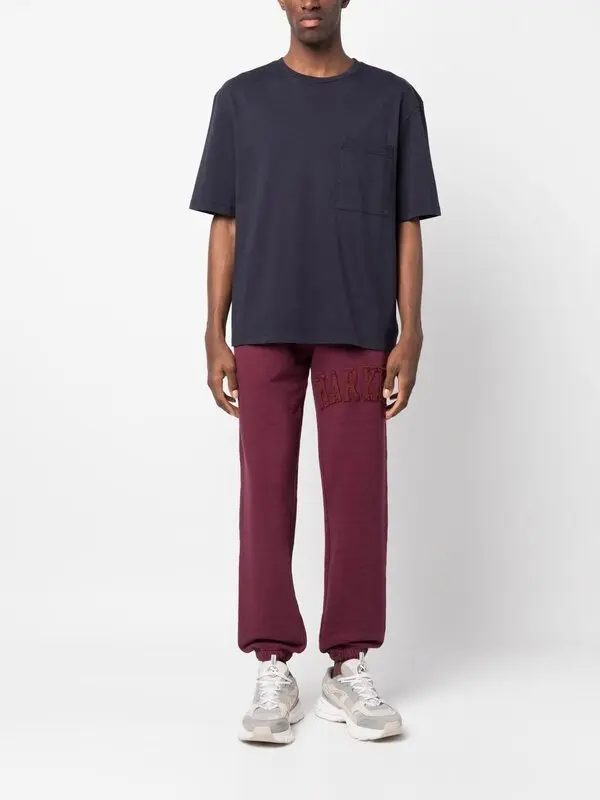 MARKET Logo-appliqué Track Pants - Red