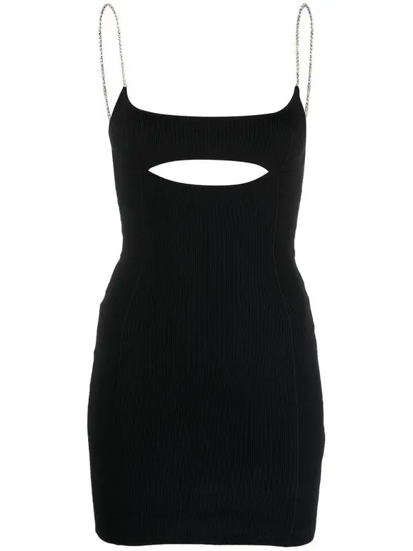 Gcds Cut-out Minidress - Black