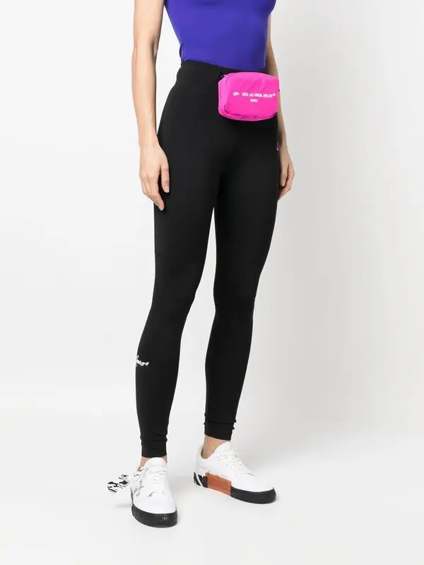 Off-White For Run Detachable-pouch Leggings
