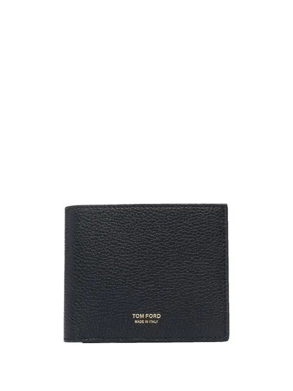 TOM FORD Logo-detail Leather Cardholder - Black