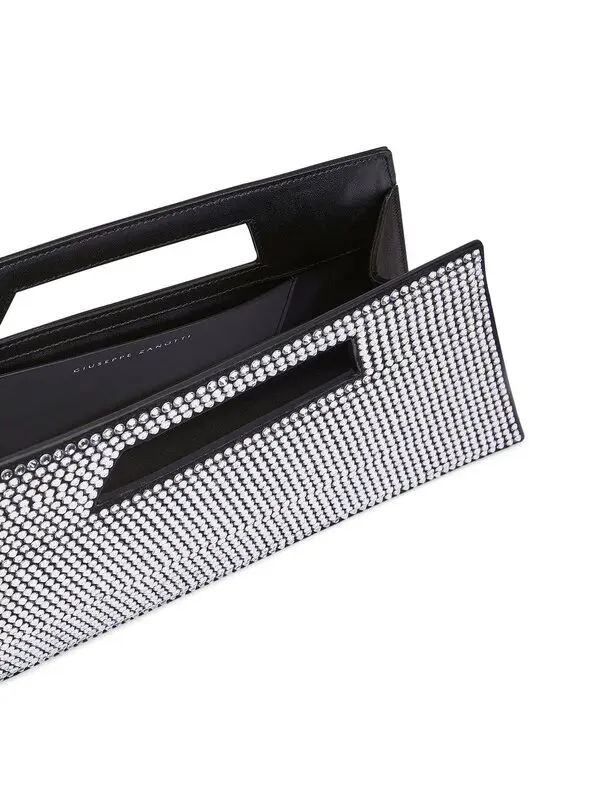 GIUSEPPE ZANOTTI Meloee Rhinestone Clutch
