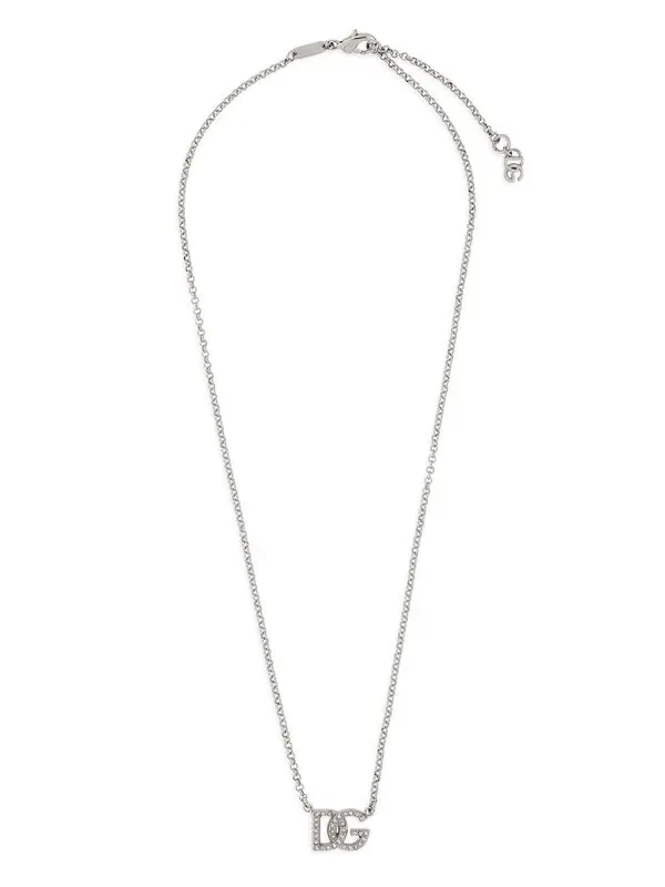 Dolce & Gabbana Dg-logo Chain Necklace