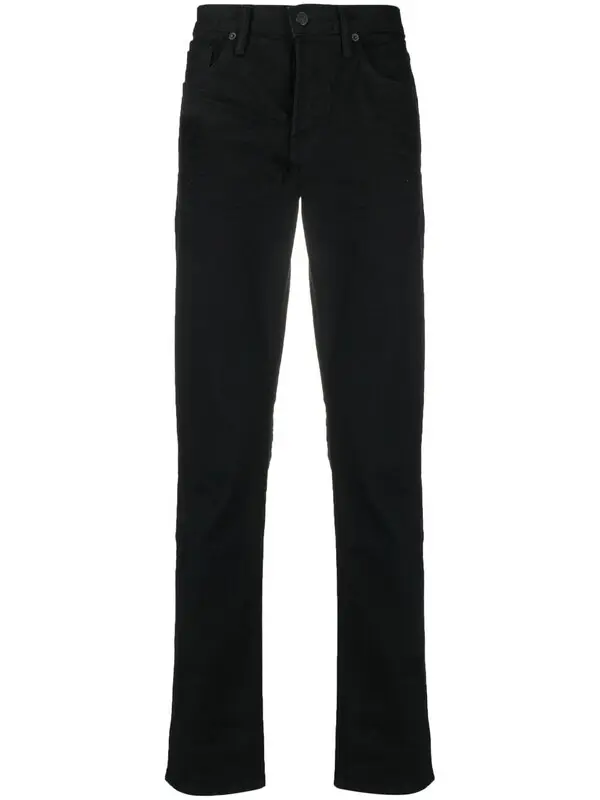 TOM FORD Mid-rise Slim-fit Jeans - Black