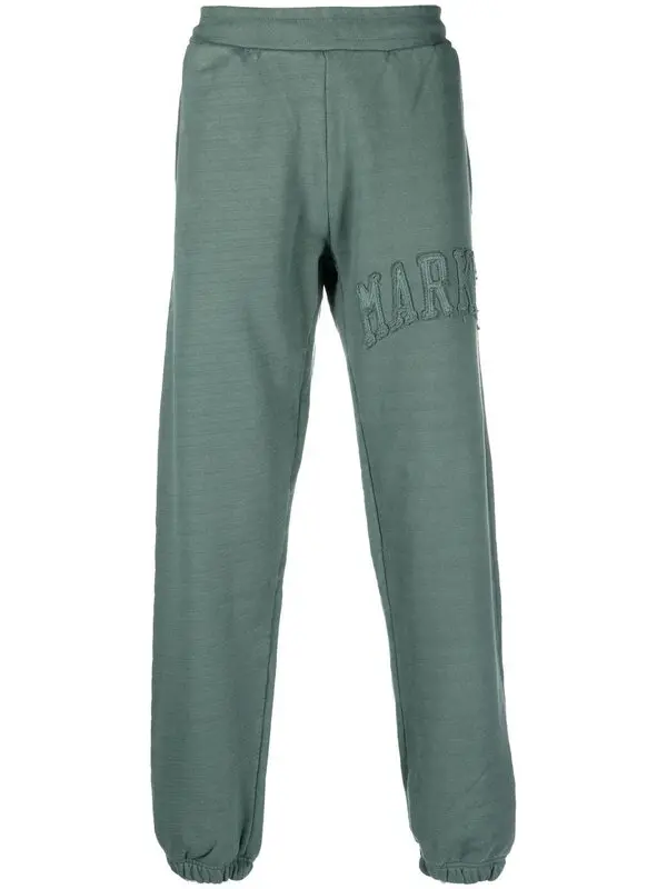 MARKET Logo-appliqué Track Pants - Green