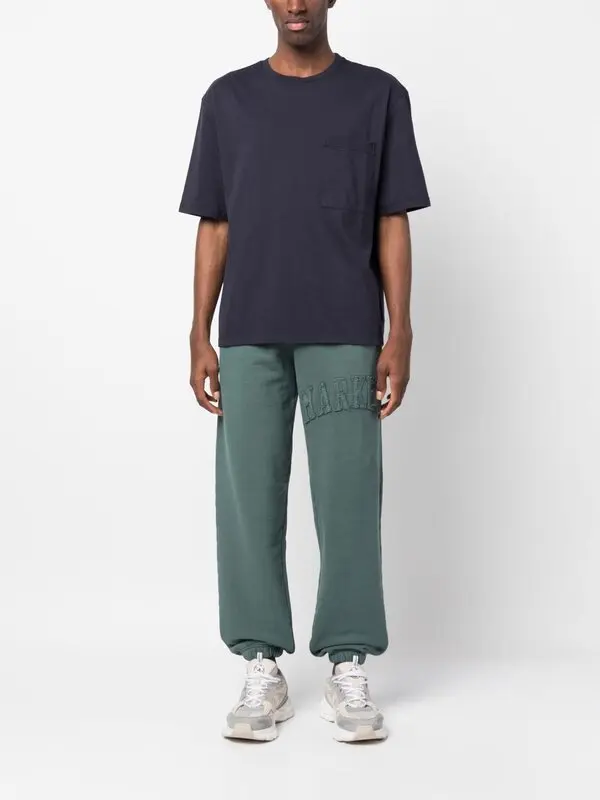 MARKET Logo-appliqué Track Pants - Green