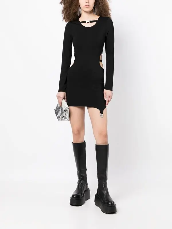 HELIOT EMIL Logo-detail Mini Dress