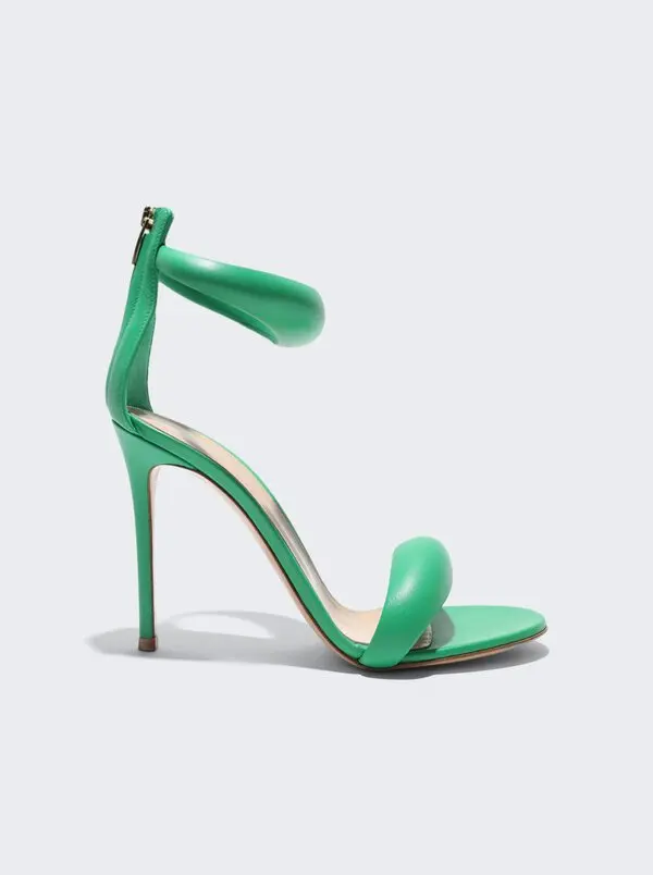 GIANVITO ROSSI Bijoux Heeled Sandals - Green