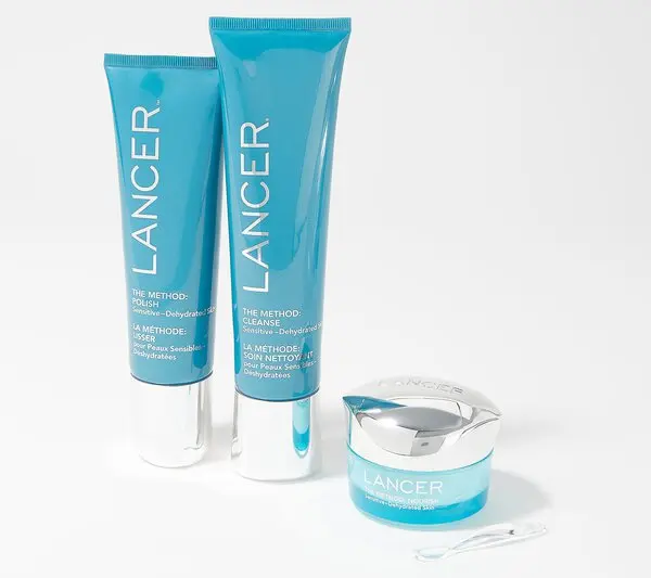 LANCER SKINCARE A-d Lancer The Method Polish,cleanse&nourish3pc Auto-delivery - One-color