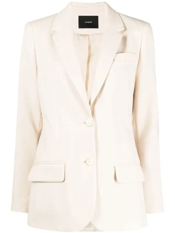 JOSEPH Single-breasted Blazer - Neutrals