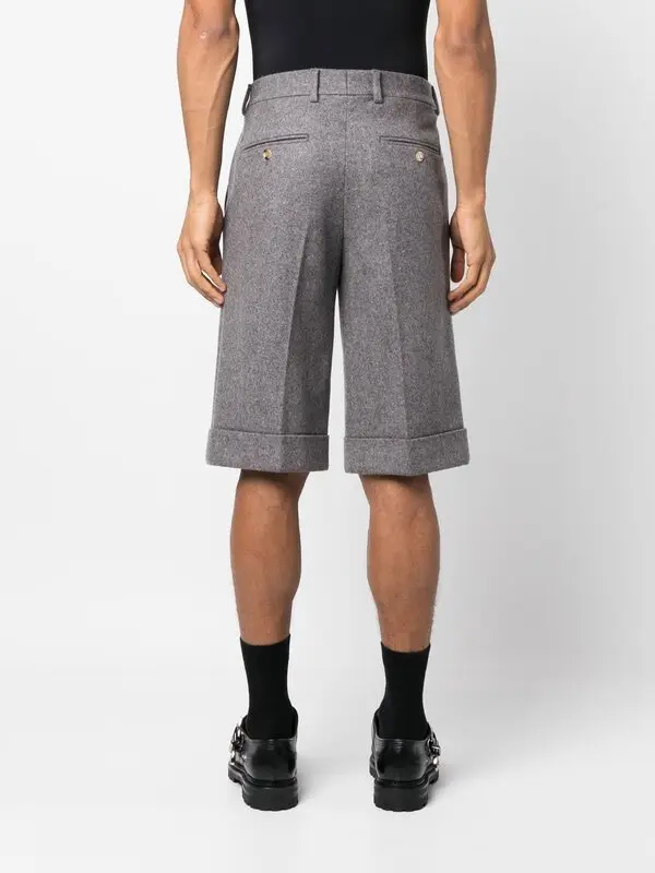 Gucci Tailored Cashmere-wool Shorts