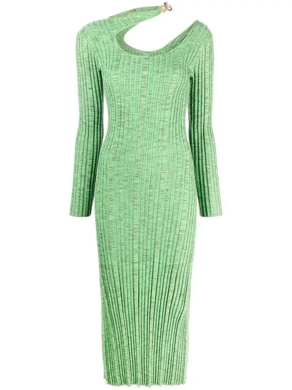 green emerald velvet dress ESMERALDA DRESS