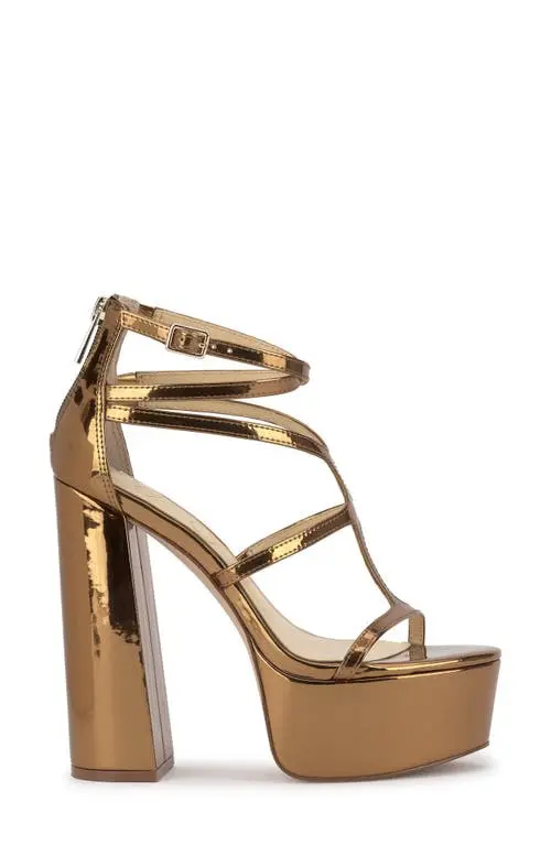 Jessica Simpson Aamina Platform Sandal - Bronze