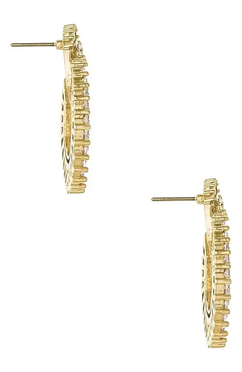 Ettika Rotating Circle Stud Earrings