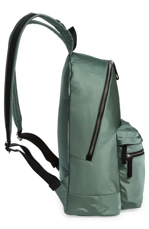 We-Ar4 Packed Nylon Backpack - Earth Green | Editorialist display picture 3