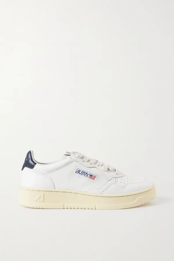 AUTRY Medalist Leather Low-top Sneakers - White